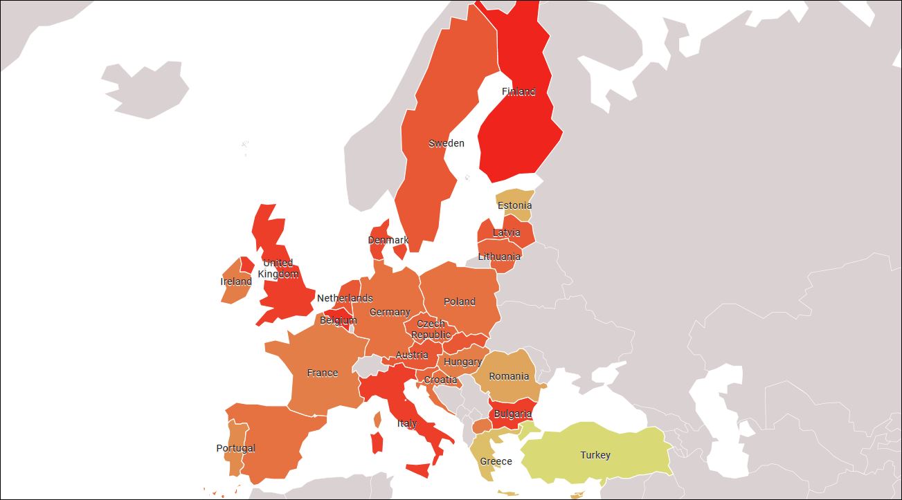 Consolidation of broadcasting groups across Europe / Infographics ...