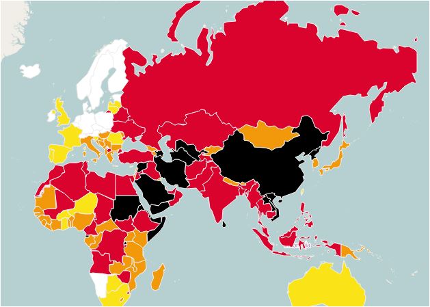 World Press Freedom Index 2015: Decline on all fronts / Infographics ... World Press Freedom Index 2015: Decline on all fronts / Infographics ...