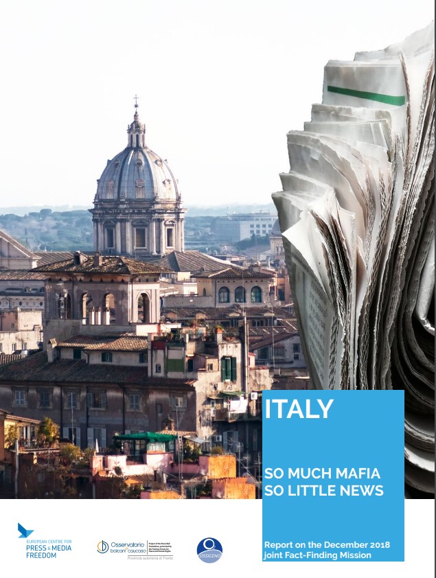 Italy: so much mafia, so little news. Report on the December 2018 joint ...