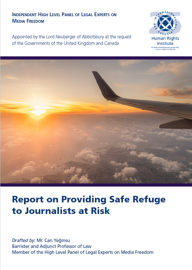 Report on Providing Safe Refuge to Journalists at Risk / Reports and ...