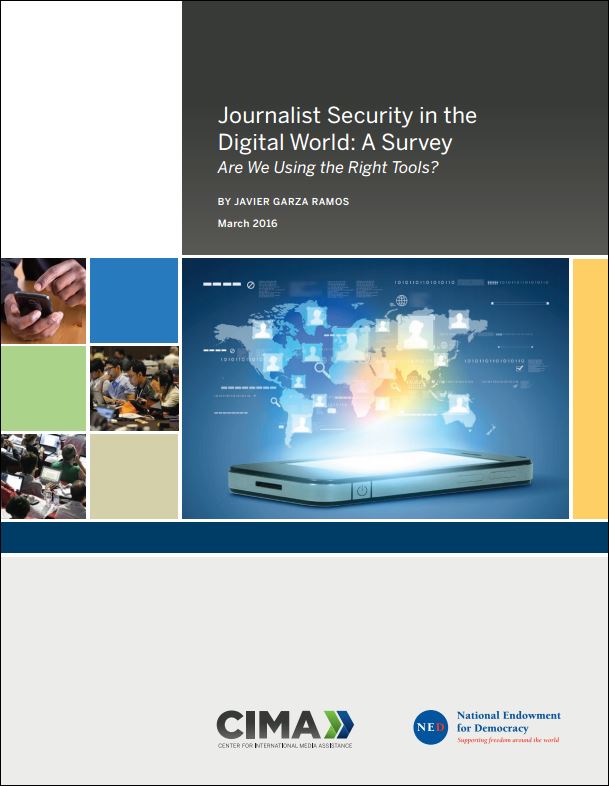 Journalist Security in the Digital World: A Survey / Manuals ...