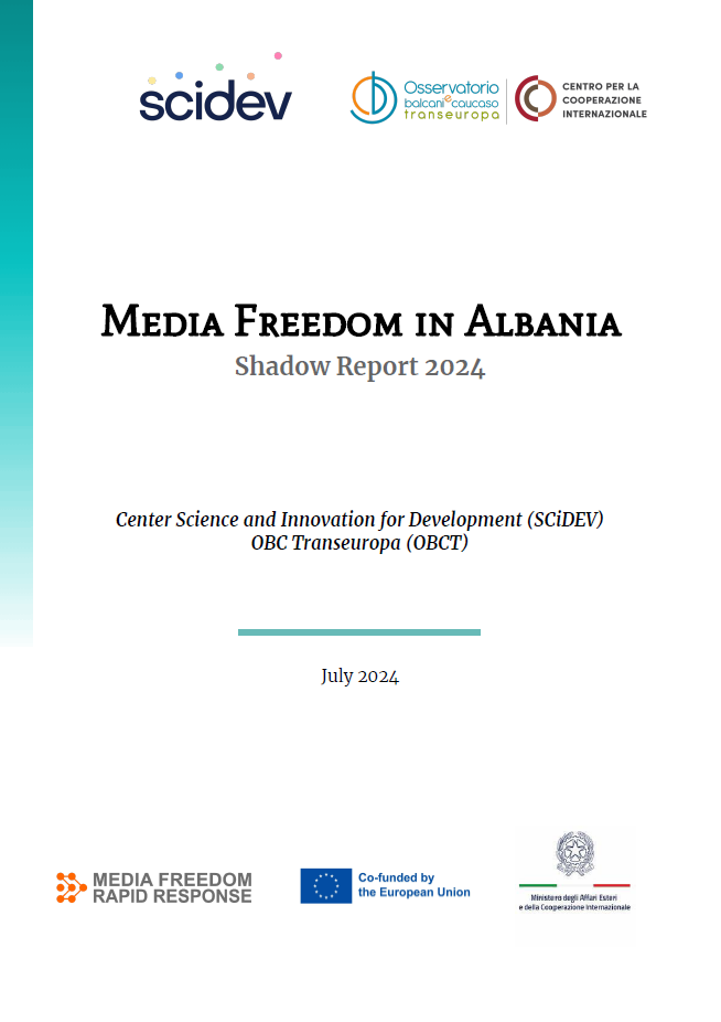 Media Freedom in Albania: Shadow Report 2024 / Reports and papers / Resources / Media Freedom in ...