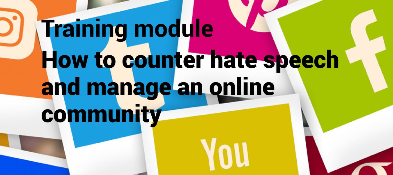 Online Module: How to counter hate speech and manage an online ...