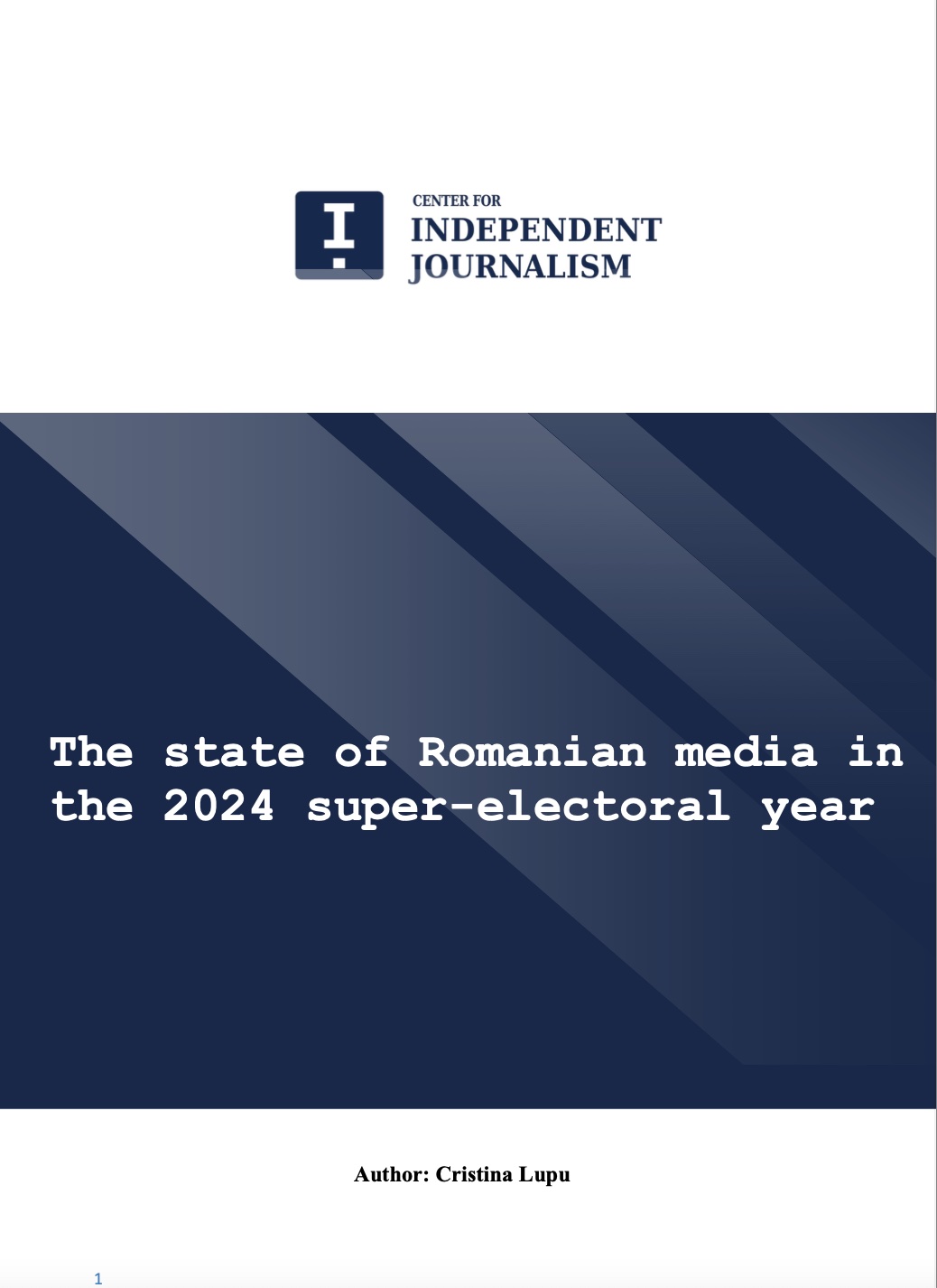 The state of Romanian media in the 2024 super-electoral year / Reports ...