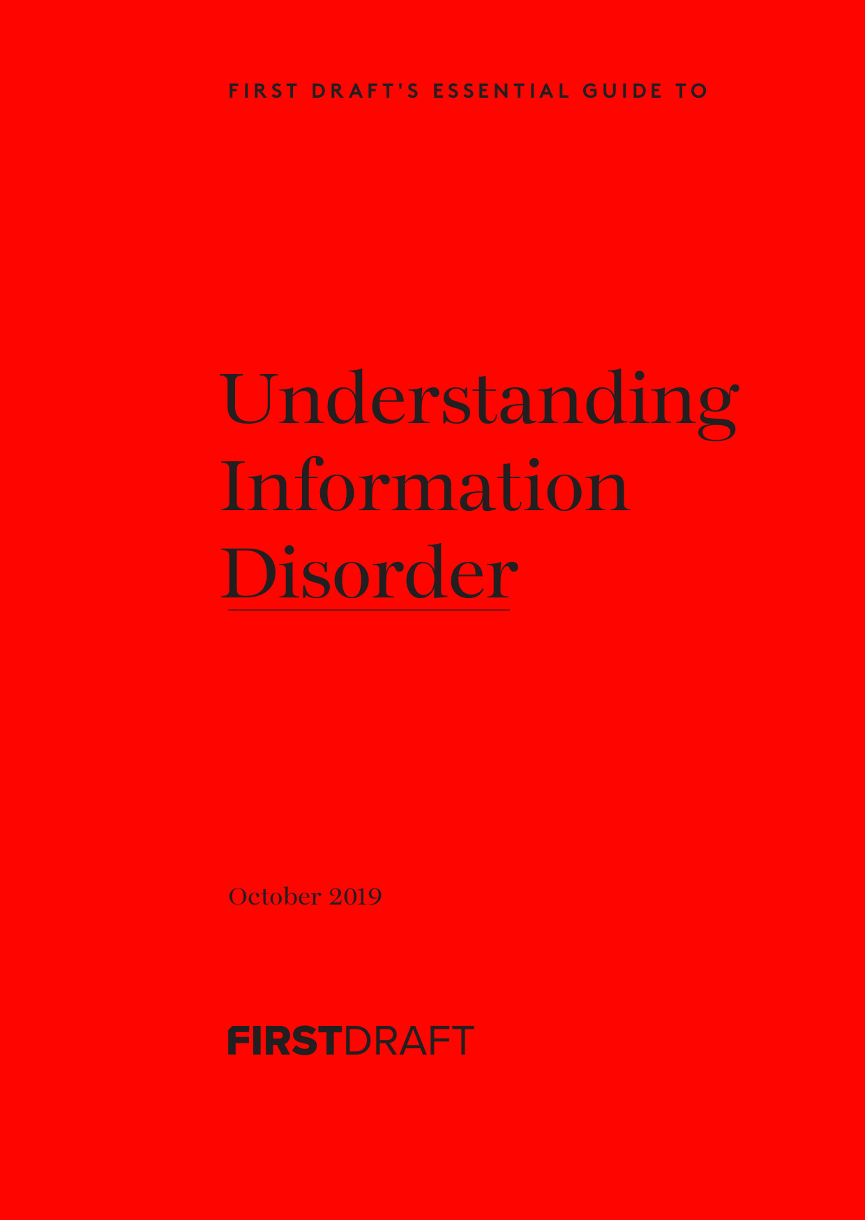 Understanding Information Disorder / Manuals / Resources / Media ...